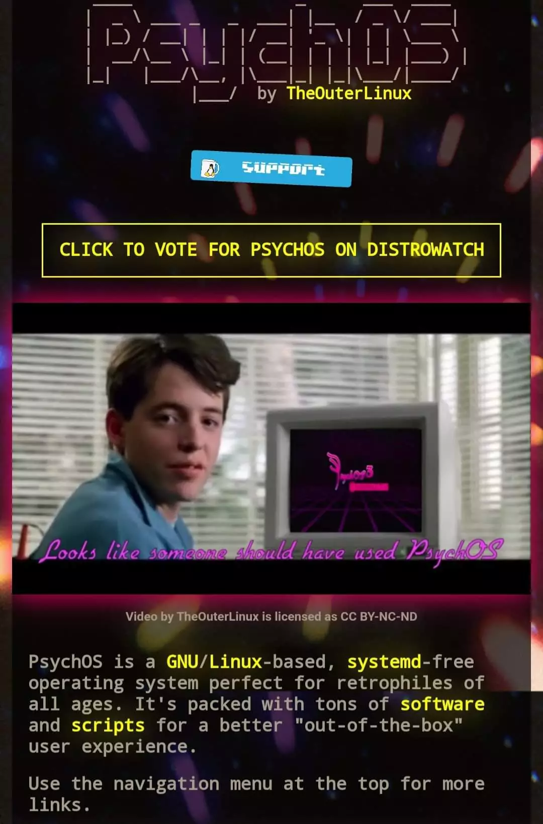 PsychOS: un fantastico "distro" che ti stupirà.