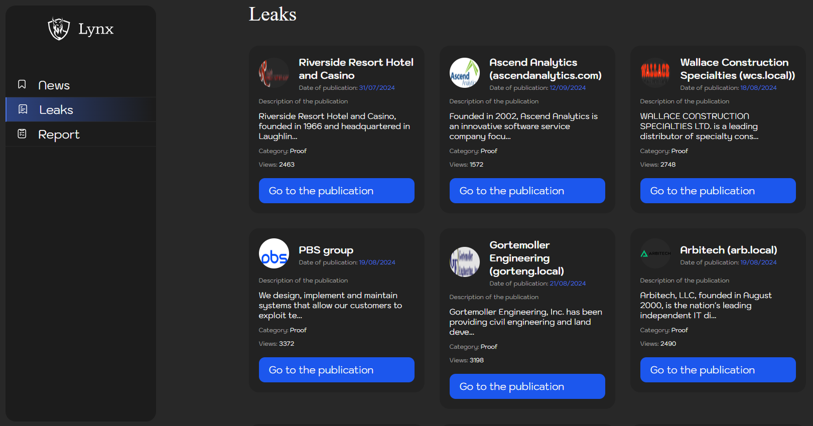 RHC Interviews Lynx Ransomware. The cyber-gang offering Pentest ...