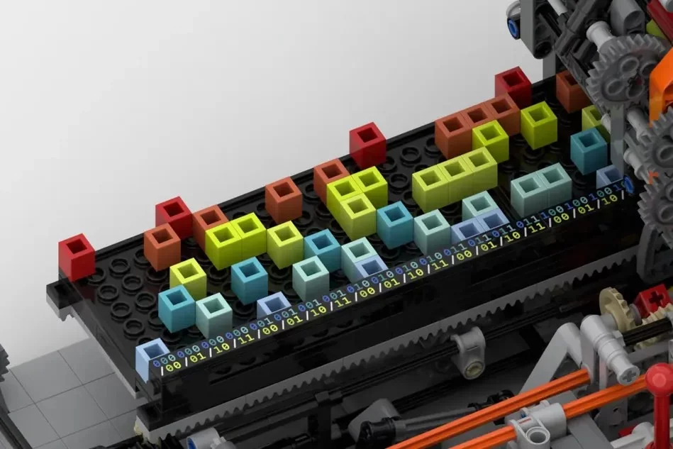 La Macchina di Turing realizzata con i mattoncini Lego! Il Progetto ...