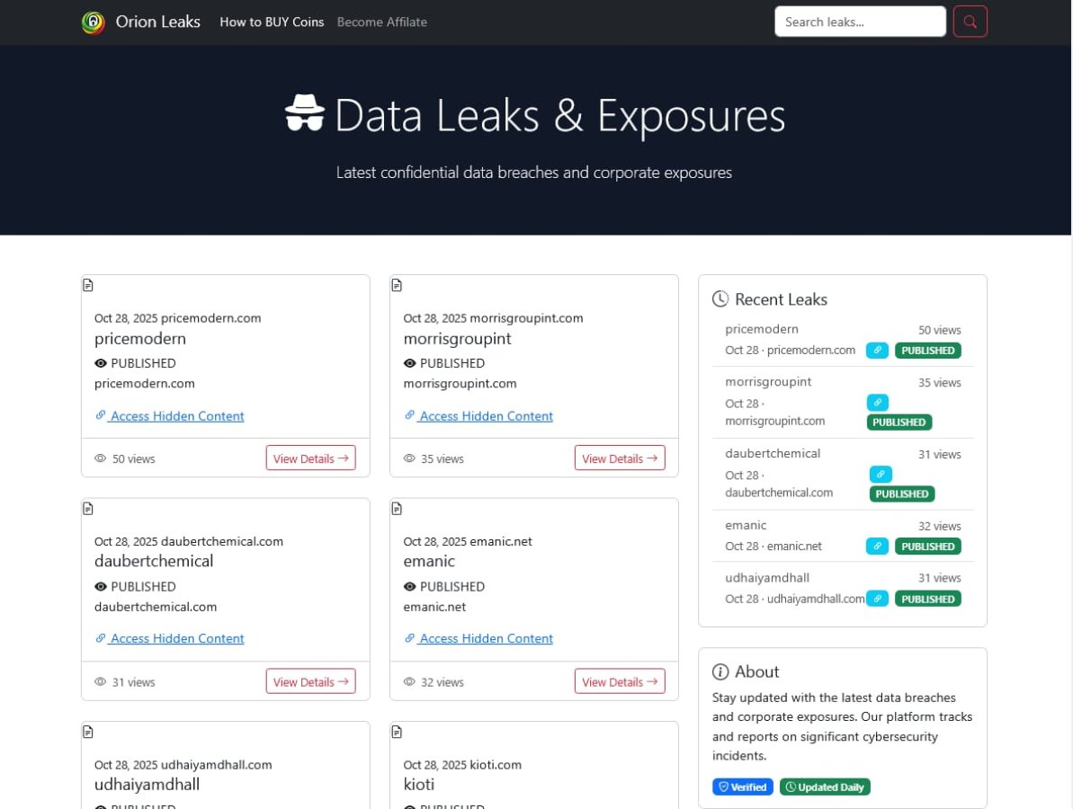 Orion Leaks: LockBit's Shadow in Ransomware Ecosystem