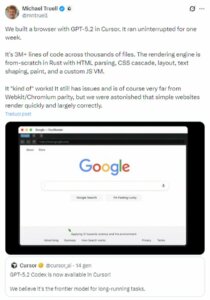 A working browser built with AI using 3 million lines of code ...
